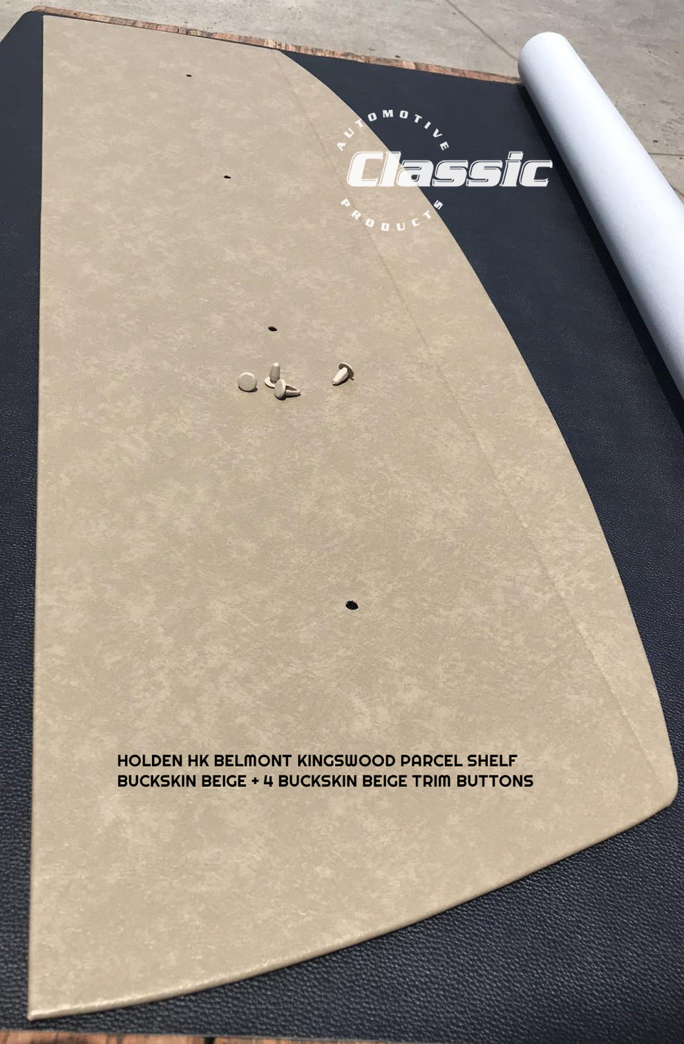 HOLDEN HK BELMONT KINGSWOOD PARCEL SHELF BUCKSKIN BEIGE & 4 Buckskin B ...